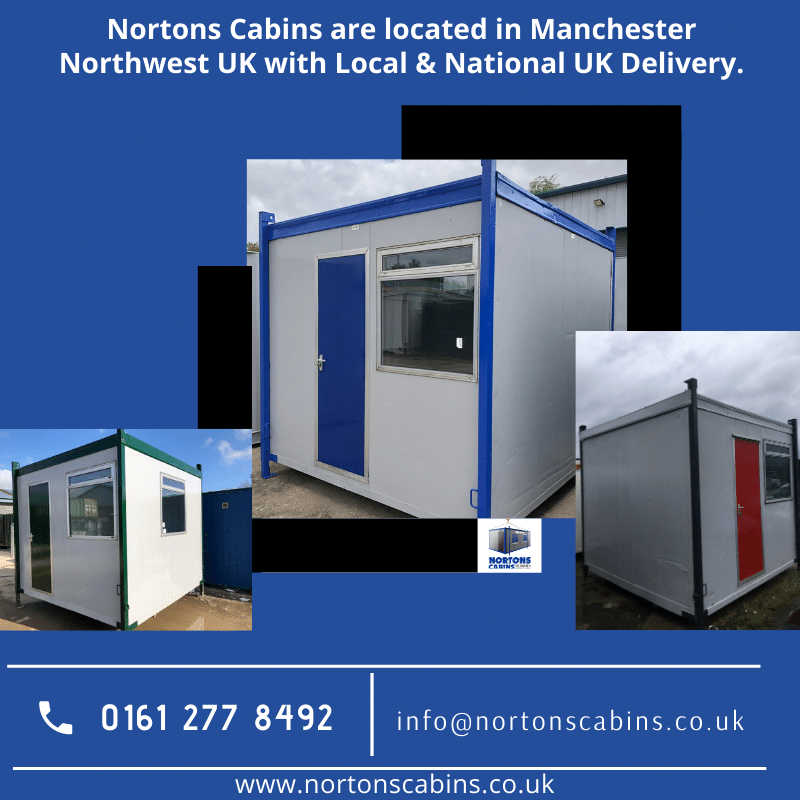 Nortons Cabins are located in Manchester Northwest UK